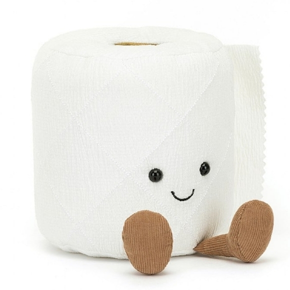 Jellycat | Toys | Jellycat Amuseable Toilet Roll 6x5 Soft Plush Nwt ...
